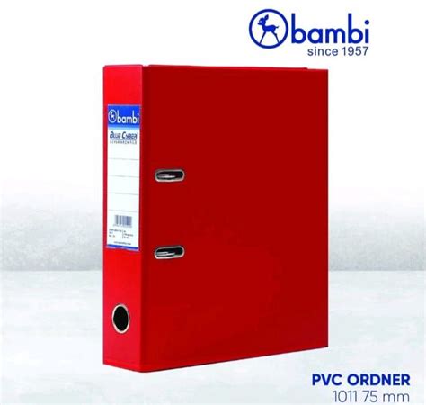 Ordner Merk Bambi Ukuran A4