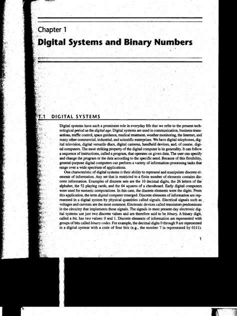 Chapter 01 Mano Pdf Subtraction Binary Coded Decimal
