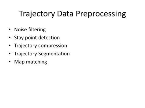 Trajectory Data Mining Ppt Video Online Download