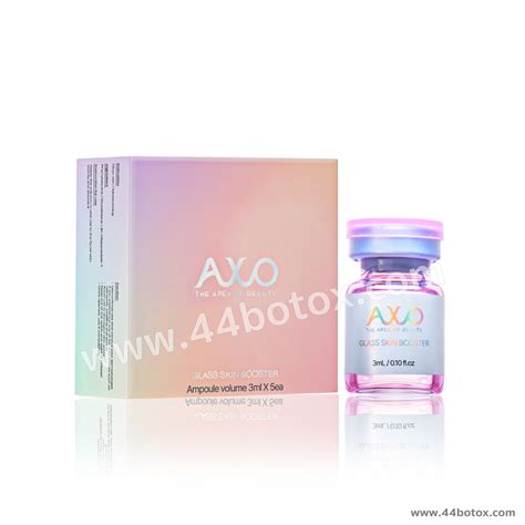 Axo Glass Skin Booster Meso หน้าใสเกาหลี เสน่ห์ผิวแบบตัวมารดา