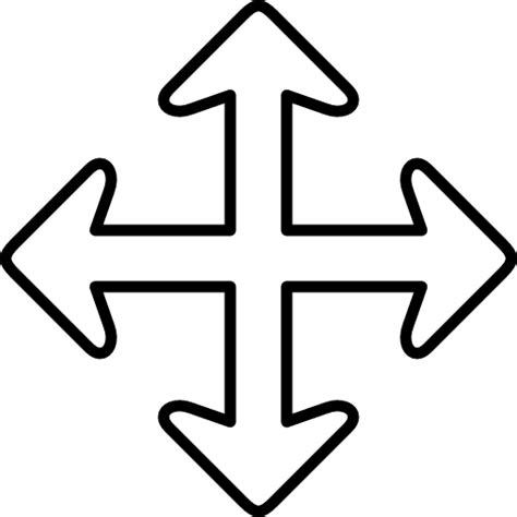 Move Drag Arrow Line Icon Svg Vector And Png Free Download Uxwing