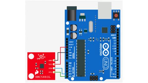 Triple Axis Magnetometer Hmc5883l Arduino Duino