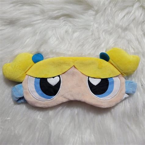 Cartoon Network Accessories Powerpuff Girls Bubbles Sleep Mask Poshmark
