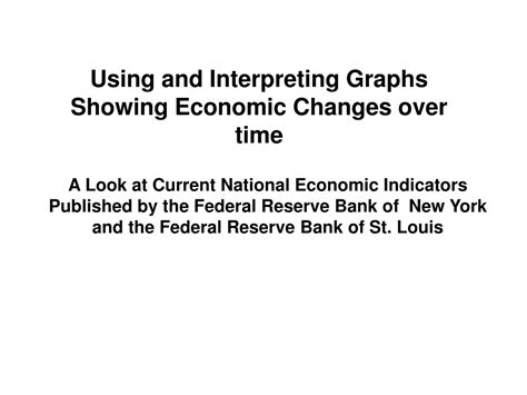 ppt graphs of economic variables illustrating relationships
