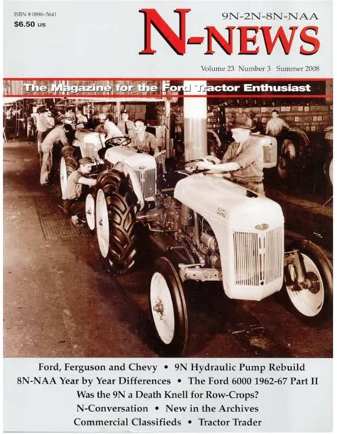 Ford 6000 Tractor 1962 1967 Commander 8n Naa Differences 9n Hydraulic