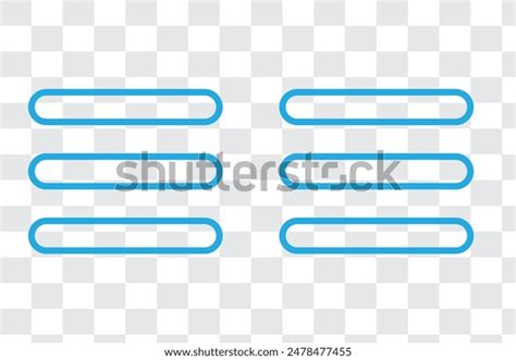Hamburger Web Mobile App Menu Icons Stock Vector Royalty Free