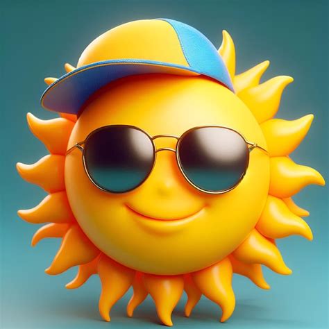 3d Cartoon Sun Images Free Download On Freepik