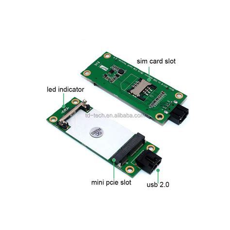 Taidacent Usb To Mini Pcie Converter G G Wireless Adapter