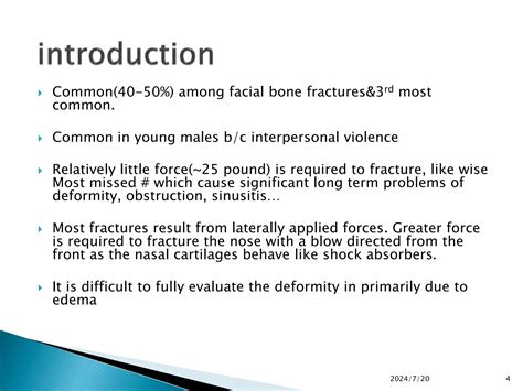 Chap 3d Fracture Of Nasal Bone Maxillofacial Surgery Pptx