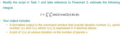 Start Flowchart 2 Initialise Define Fxy A B Cd