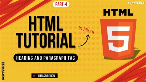 Html Tutorial For Beginners In Hindi 4 Paragraph And Heading Tags Youtube