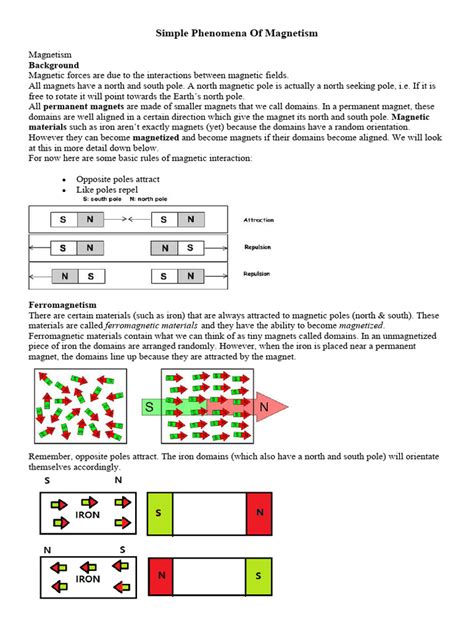 Electricity And Magnetism Revision Notes Igcse Physics Pdf
