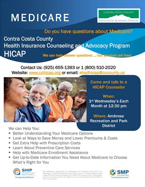 Contra Costa County Health Insurance Counseling And Advocacy Program 2nd