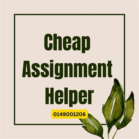 Assignment Helper Services Tuition On Carousell