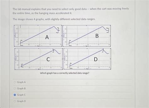 Solved If You Plot Position Vs Time For The Kinematic