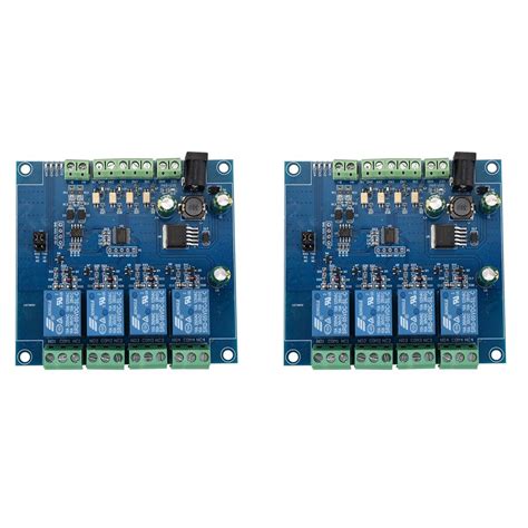 Modbus Rtu 4 канальный релейный модуль Ttl Uart Communication 4