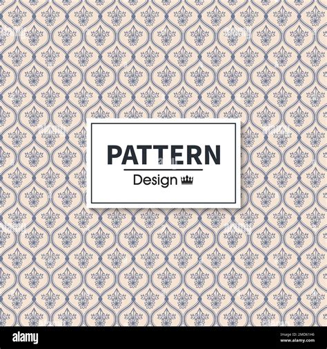 Pattern Design Template Stock Vector Image And Art Alamy