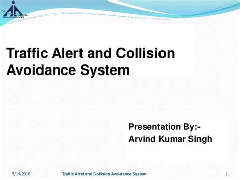 Traffic Alert And Collision Avoidance System Tcas