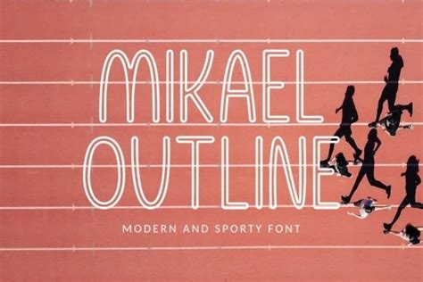 Mikael Outline Font By Goodrichees Creative Fabrica