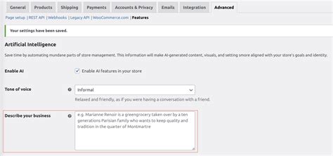 Store Customization Create Prompt For The Gpt Api Based On The