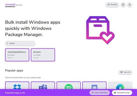 Bulk Install Windows Apps Winstall For Windows Package Manager
