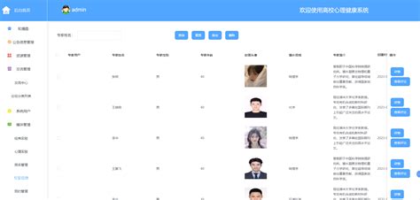 一个基于springbootvue前后端分离高校心理健康系统详细设计实现前后端分离心理健康信息化管理平台 Csdn博客
