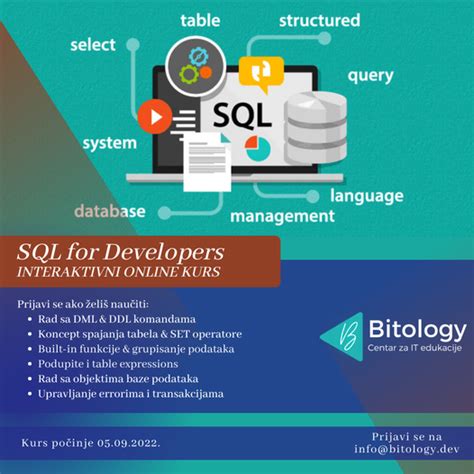 Kurs Sql For Developers
