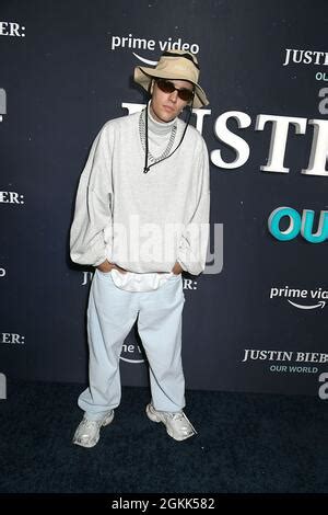 Justin Bieber Attends Amazon Primes Documentary Justin Bieber Our
