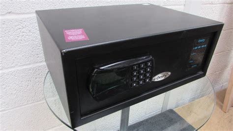 Secondhand Hotel Furniture Hotel Bedroom Security X Onity OS Black Safe CODE SAF