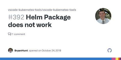 helm package does not work · issue 392 · vscode kubernetes tools
