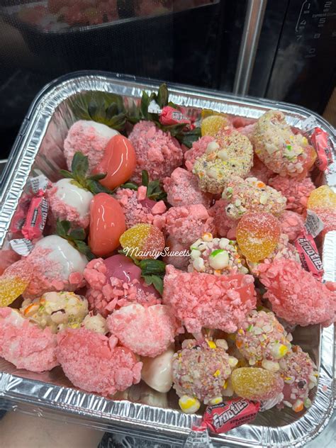 Candy Strawberries Candied Strawberries Recipe Card Digital Recipe