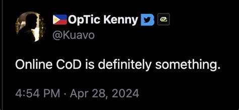 Kenny Online Cod Is Definitely Something Rcodcompetitive