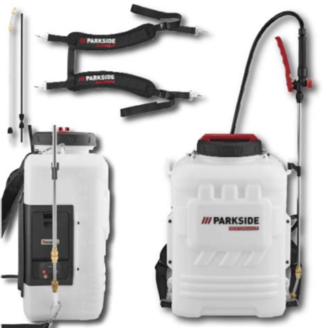 Pulvérisateur à Dos Sans Fil Lidl Parkside Performance 4999€
