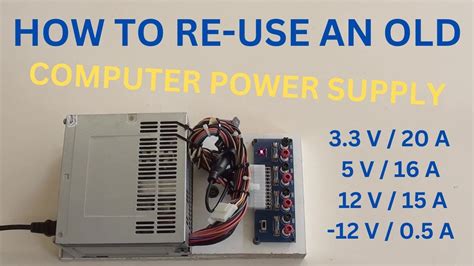 What Can I Do With An Old Pc Power Supply At Chad Barnes Blog