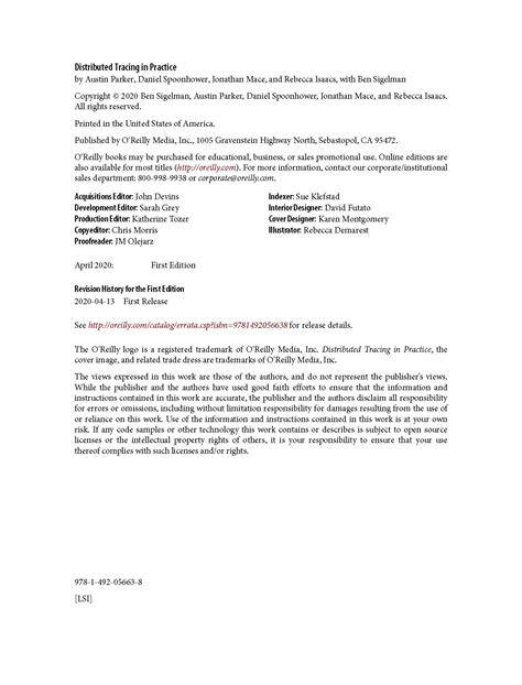 Distributed Tracing In Practice