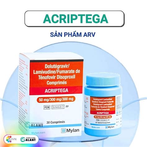 Acriptega 50300300 Điều Trị Arv G3vn