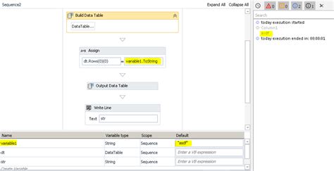 Can I Use Variables In Build Data Table Help Uipath Community Forum