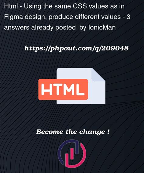 ★ Posted Today Html Using The Same Css Values As In