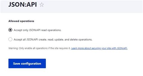 How To Configure Json Api Module And Create Web Services Using Json Api