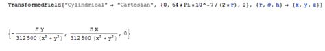 Convert Vector From Cylindrical To Cartesian Matlab Stack Overflow