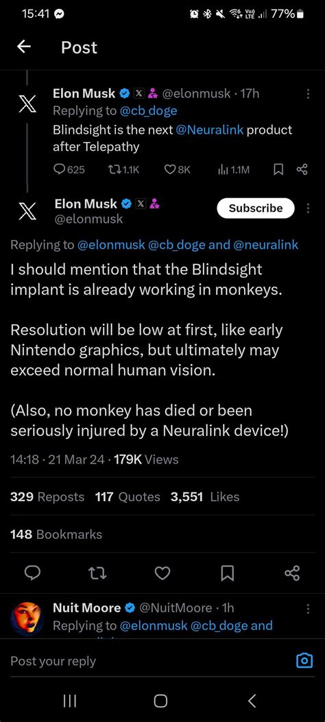 Blindsight Update Rneuralink Blindsight Update Rneuralink