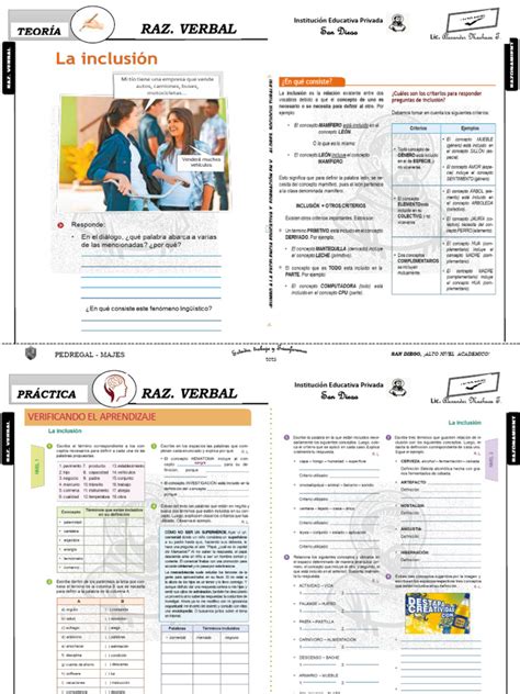 Tema 03 La Inclusión Pdf Aprendizaje