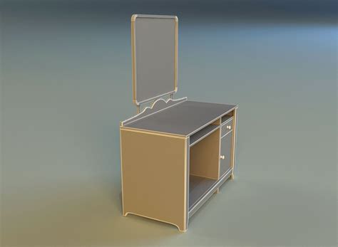 Table 7 3d Model 7 3ds Fbx Max Obj Free3d