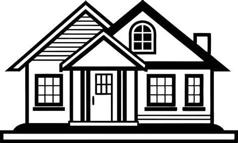 Home Black And White Vector Art Icons And Graphics For Free Download