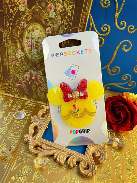 Princess Popsocket® Keychain Badge Reel Magnet Christmas Ornament Etsy