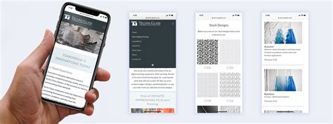 Techni Glass Website Intellithought