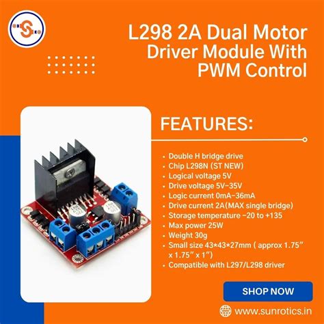 Sunrobotics On Linkedin Module Components Pwmcontrol Motor