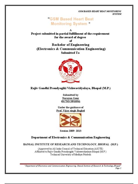 Gsm Based Heart Beat Monitoring System Pdf Diode Capacitor