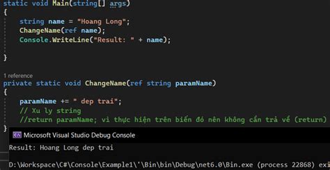 C Tối ưu Code Với Kiểu Truyền Tham Chiếu Ref Và Out Phần 1 Viblo