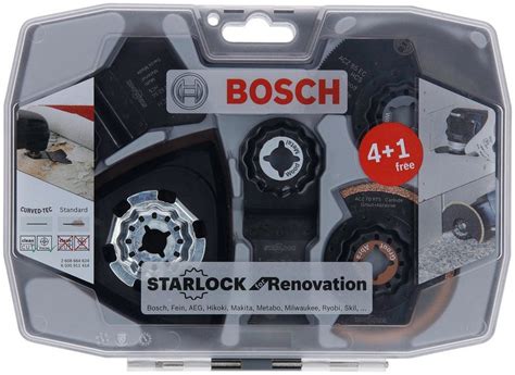 Bosch Professional Werkzeugset »5 tlg. RB-Set Starlock für ...